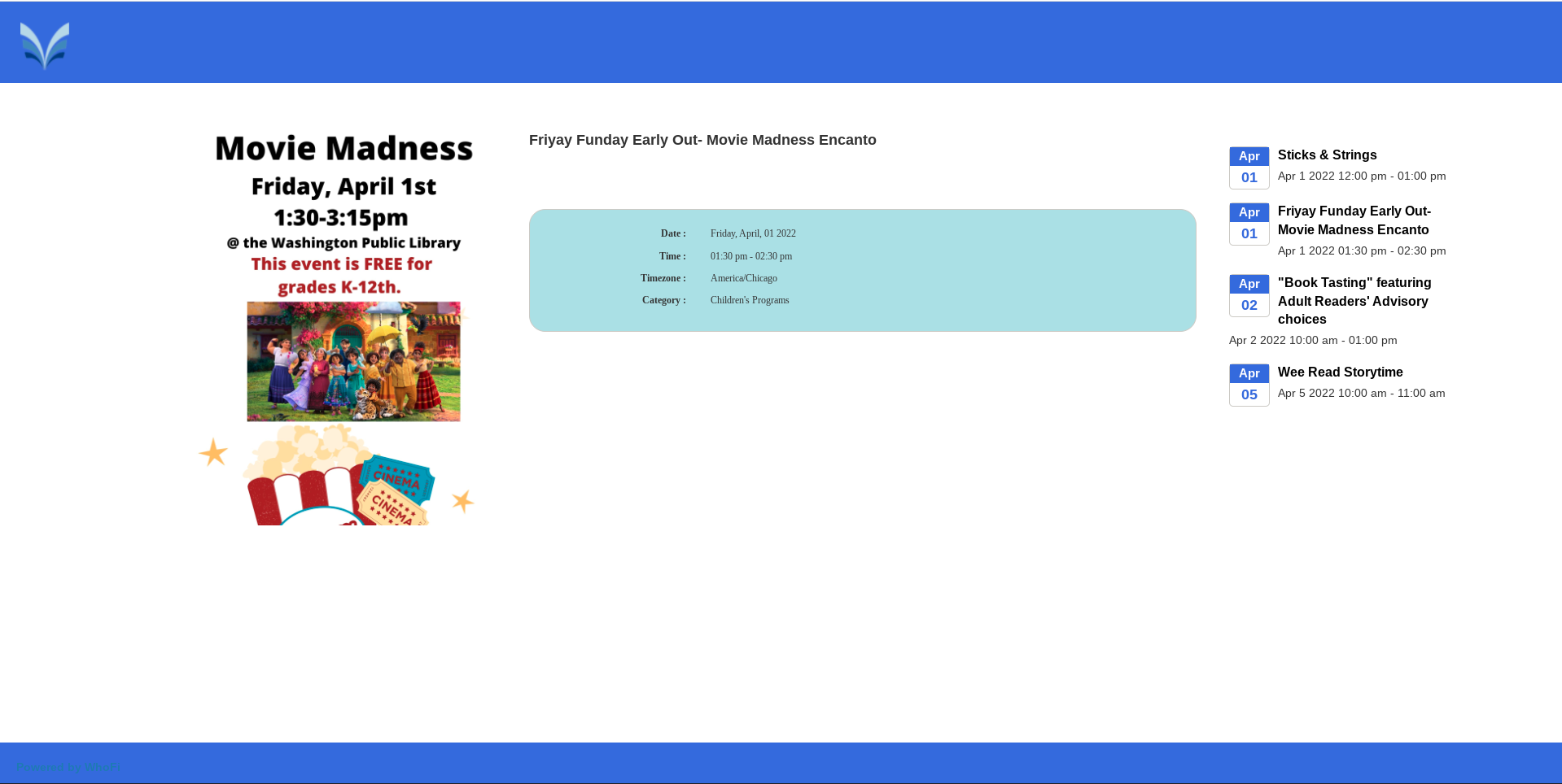Community Calendar Branding Customization - WhoFi