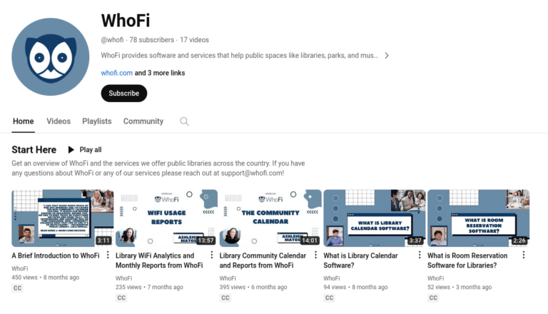 Libraries Software Services - WhoFi